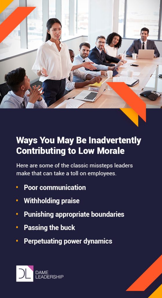 How to Be a Leader & Energize a Team with Low Morale